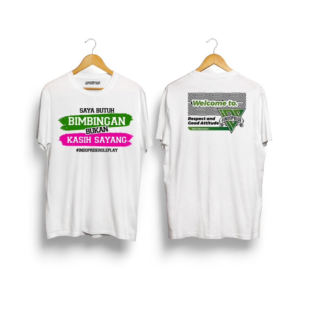 Jual [BOREN] KAOS #INDOPRIDE ROLEPLAY MERCH EDISI WARGA BARU | Shopee Indonesia