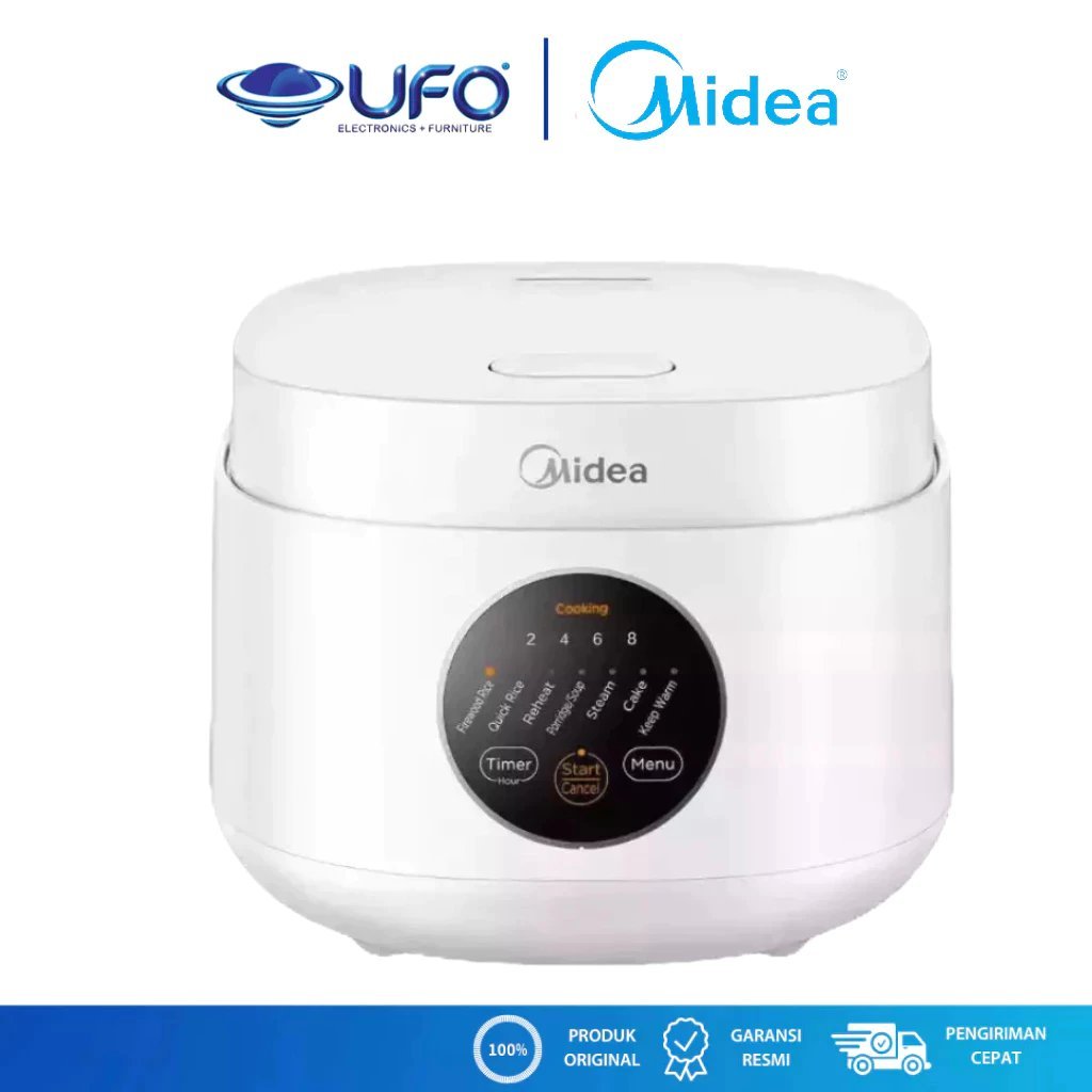 Jual Midea Rice Cooker Kapasitas 1 Liter MBFB30M161 | Shopee Indonesia