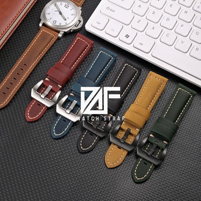 Jual DAF Watch Strap Handmade Strap tali jam tangan kulit asli 20mm ...