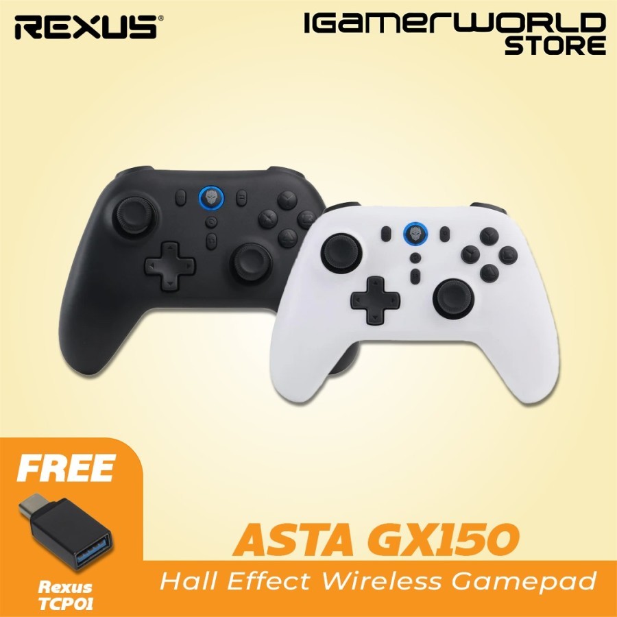 Jual Rexus ASTA GX150 Hall Effect Wireless Gamepad / Joystick / Stick ...