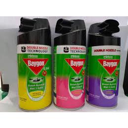 Jual Baygon Semprot Obat Anti Nyamuk Kecoa Serangga 200ml | Shopee ...