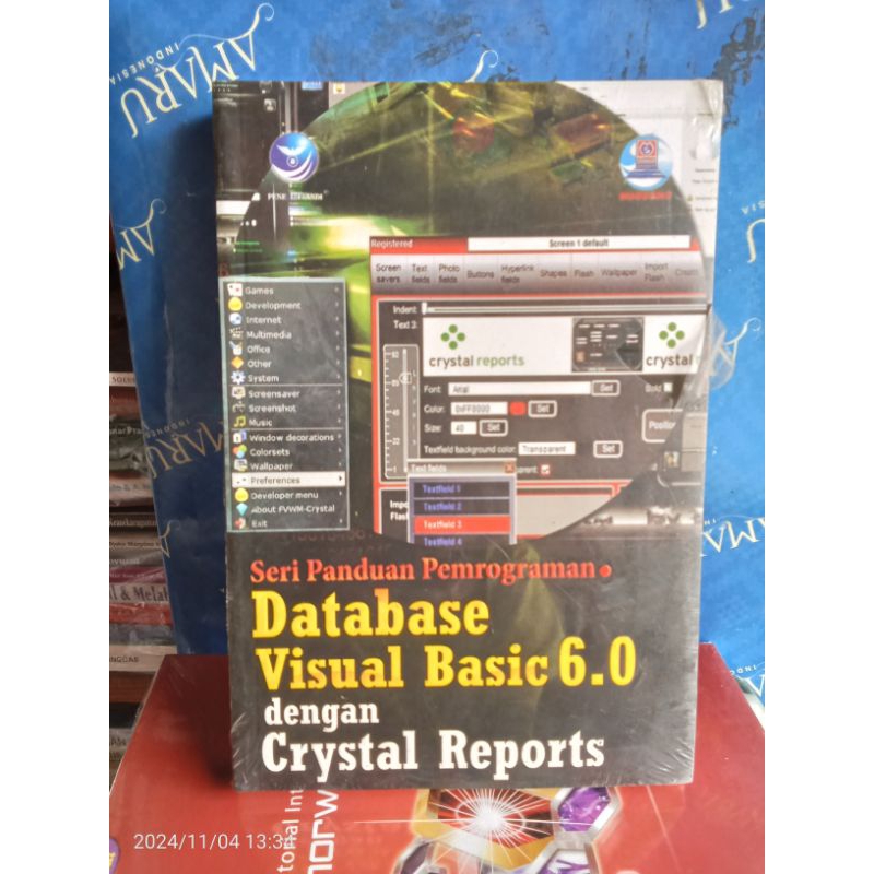 Jual ORIGINAL SERI PANDUAN PEMROGRAMAN DTBS VISUAL BASIC 6 0 DENGAN KRISTAL REPORT | Shopee ...