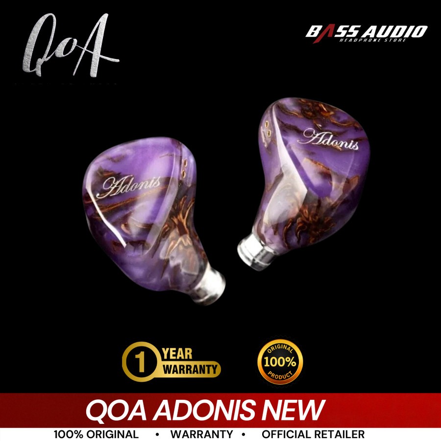 Jual QoA Adonis New 3 Hybrid IEM Knowles BA + Custom BA + 9.2mm Dynamic ...
