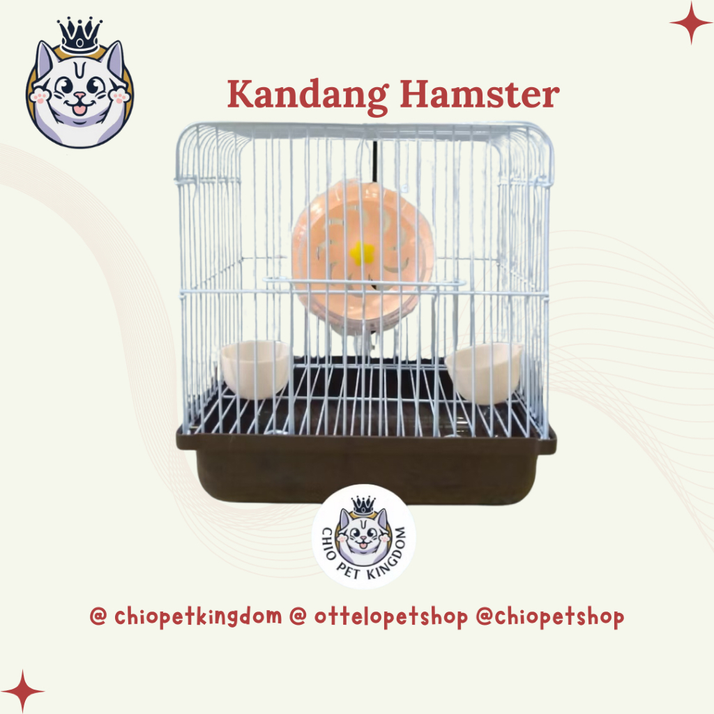 Jual Kandang Hamster / Kandang Landak Mini / Kandang Hamster + Mainan ...