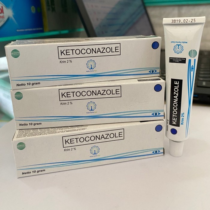 Jual Ketoconazole Krim 10GR 𝟏 𝐏𝐀𝐂𝐊 𝐈𝐒𝐈 𝟏𝟎 𝐓𝐔𝐁𝐄 - Mengatasi Jamur, Kurap, Kudis, Panu dan Kutu ...