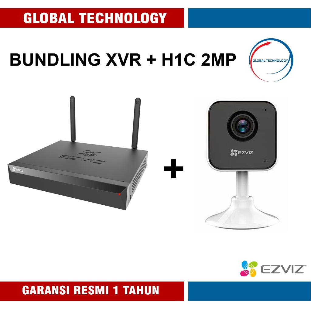 Jual BUNDLING XVR + CAMERA + HDD BUNDLING XVR+H1C 2MP+HDD H1C | Shopee ...