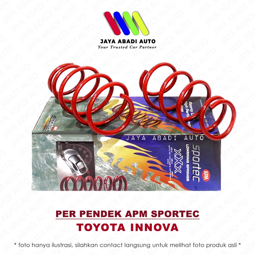 Jual Lowering Kit / Coil Spring / Per Pendek APM SPORTEC - TOYOTA ...