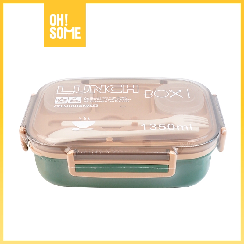 Jual OHSOME - Solo Corner Lunch Box Tempat Makan Susun Ukuran 1350 ...