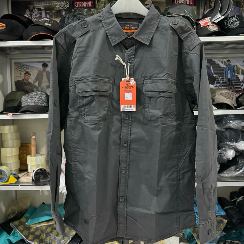 Jual Kemeja Cardinal Panjang Adventure Original | Shopee Indonesia