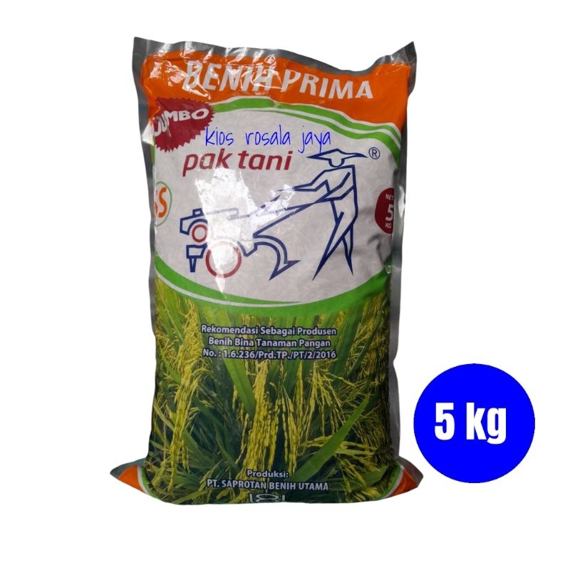Jual Benih Padi Unggul Mekongga 5 kg Cap Pak Tani | Shopee Indonesia