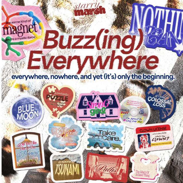 Jual Buzz(ing) Everywhere Sticker and Keychain | Shopee Indonesia