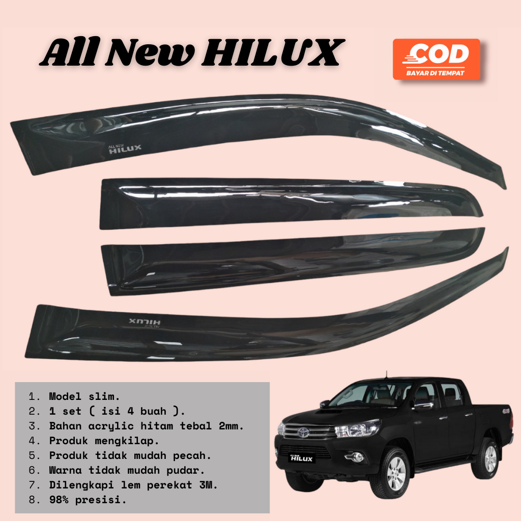 Jual TALANG AIR MOBIL TOYOTA HILUX DOUBLE CABIN TAHUN 2016 2017 2018 2019 2020 2021 2022 2023 ...