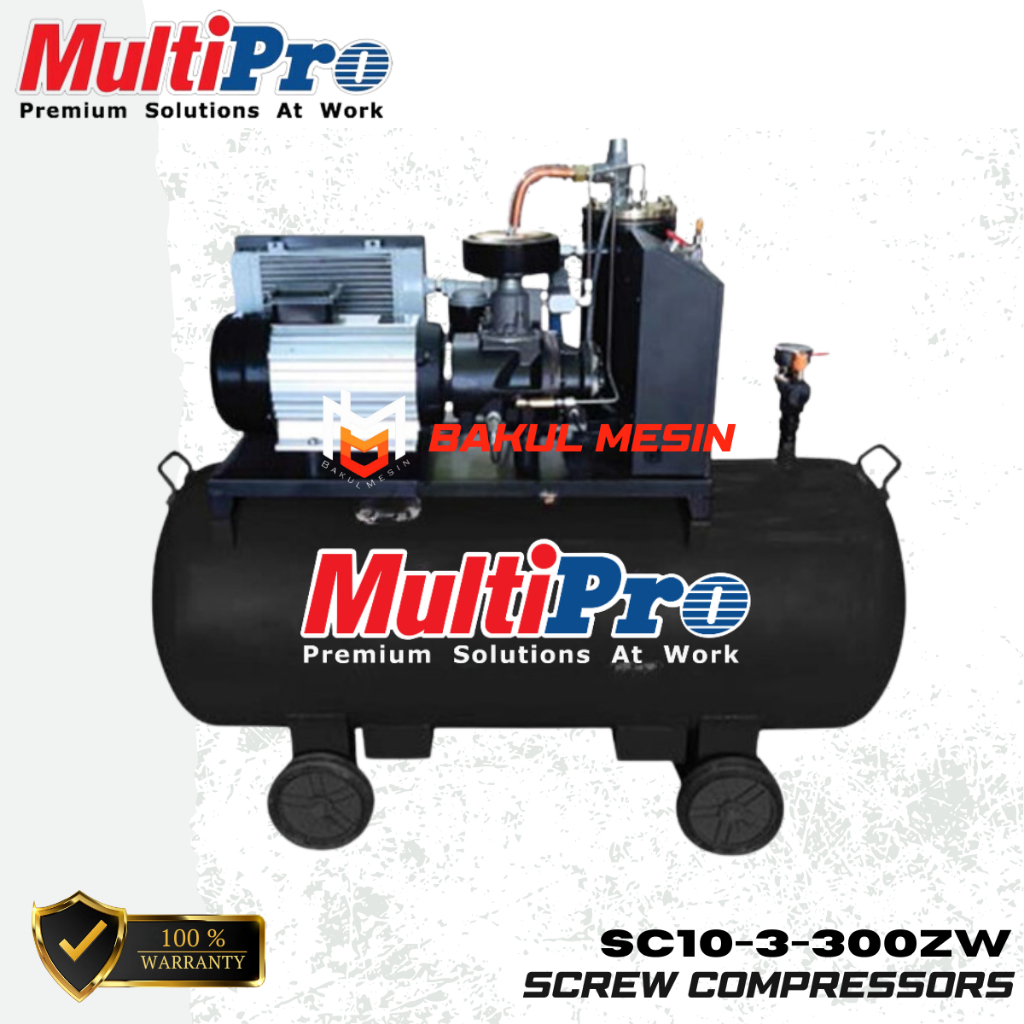 Jual Kompresor Multipro SC 10-3-300ZW Screw Compressors SC10-3-300ZW 10 ...