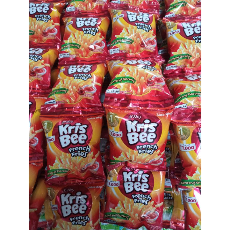 Jual KRISBEE Kris bee French Fries Sachet isi 10 | Shopee Indonesia