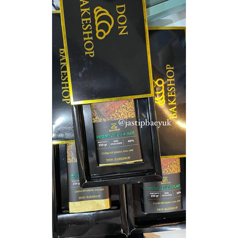 Jual [READY STOCK] Dubai Chocolate Pistachio DON BAKESHOP | Shopee ...