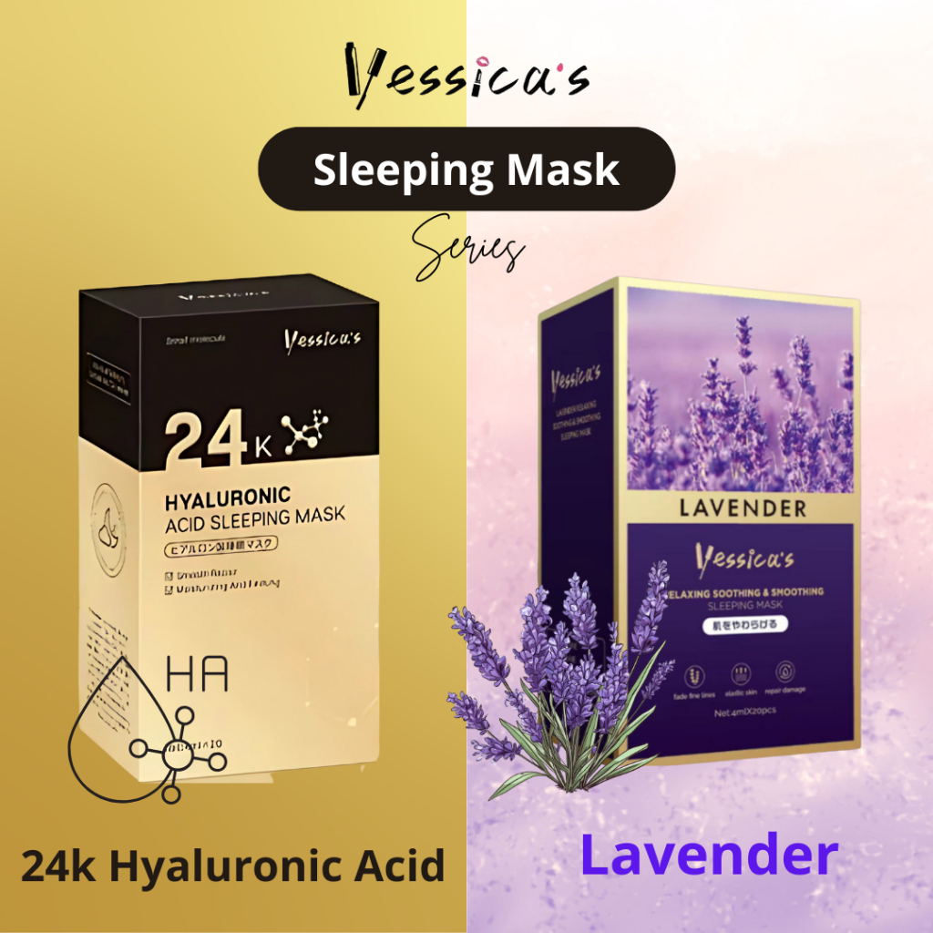 Jual QEILA - Yessica's Sleeping Mask Series | 24K Hyaluronic Acid ...