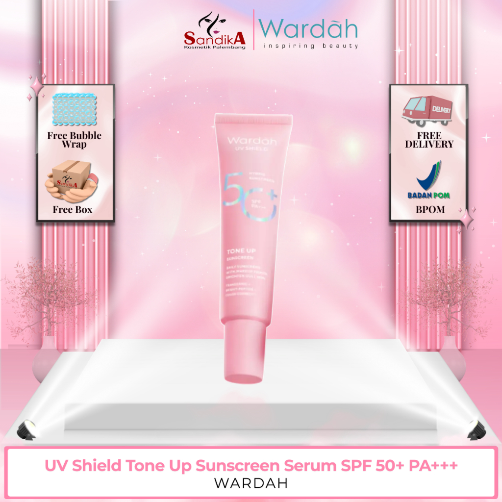 Jual Wardah UV Shield Tone Up Sunscreen SPF 50+ PA+++ - Sunscreen Wajah | Shopee Indonesia