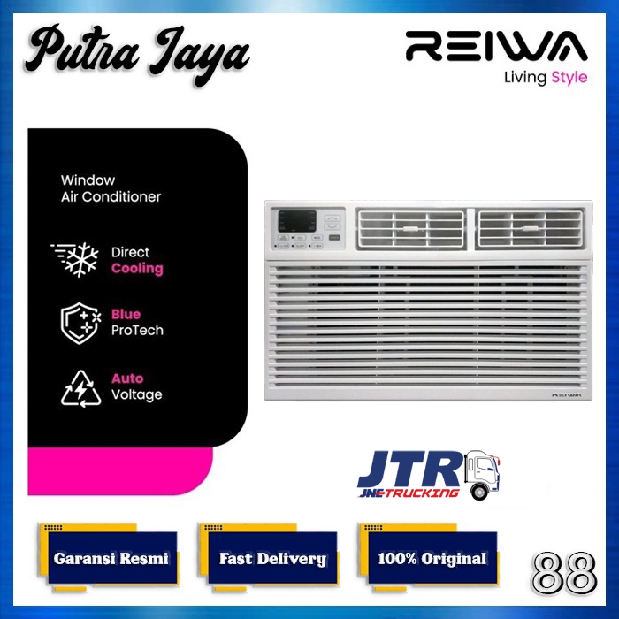 Jual AC WINDOW REIWA AC WINDOW 1 PK CW-0901RA 1PK LOW WATT - GARANSI ...