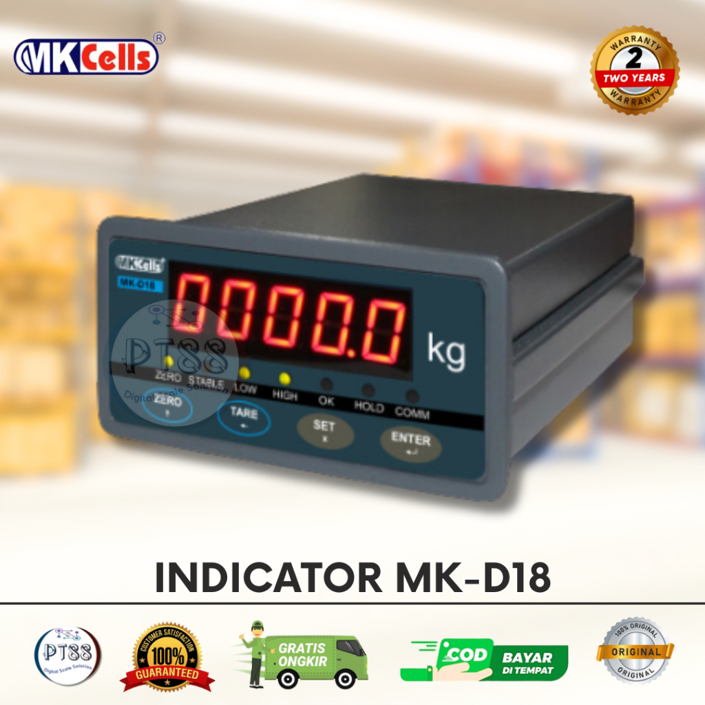 Jual Indicator Timbangan MK CELLS MK-D18 | Shopee Indonesia