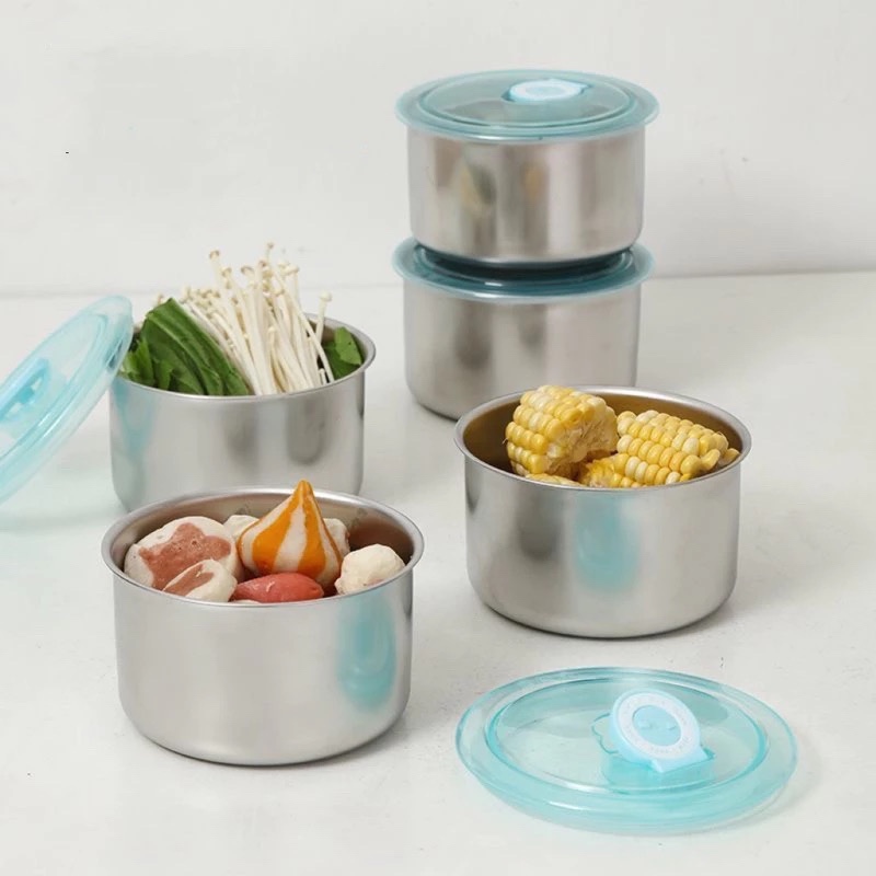 Jual MIX608 Wadah Makanan Stainless / Wadah Sayur Buah / Tempat ...