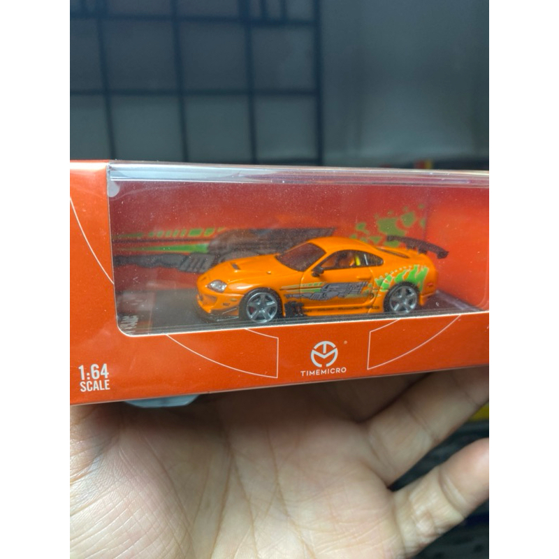 Jual Time Micro Supra A80Z FNF Orange Livery | Shopee Indonesia