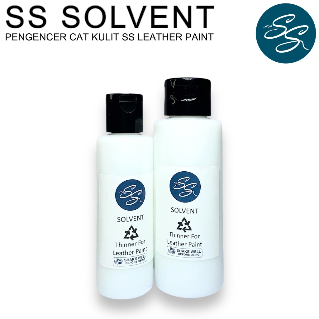 Jual SS Solvent - Pengencer Cat SS Leather Paint Air Brush Application ...