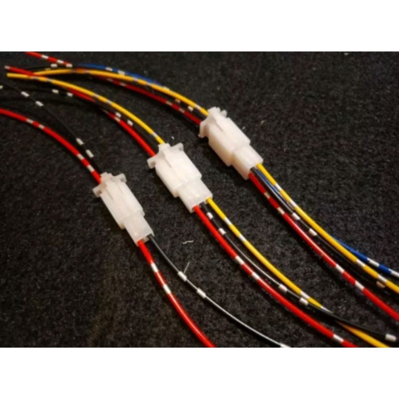 Jual Socket Kabel Skun Kabel 2Pin 3Pin 4Pin + Kabel Bintik | Shopee ...