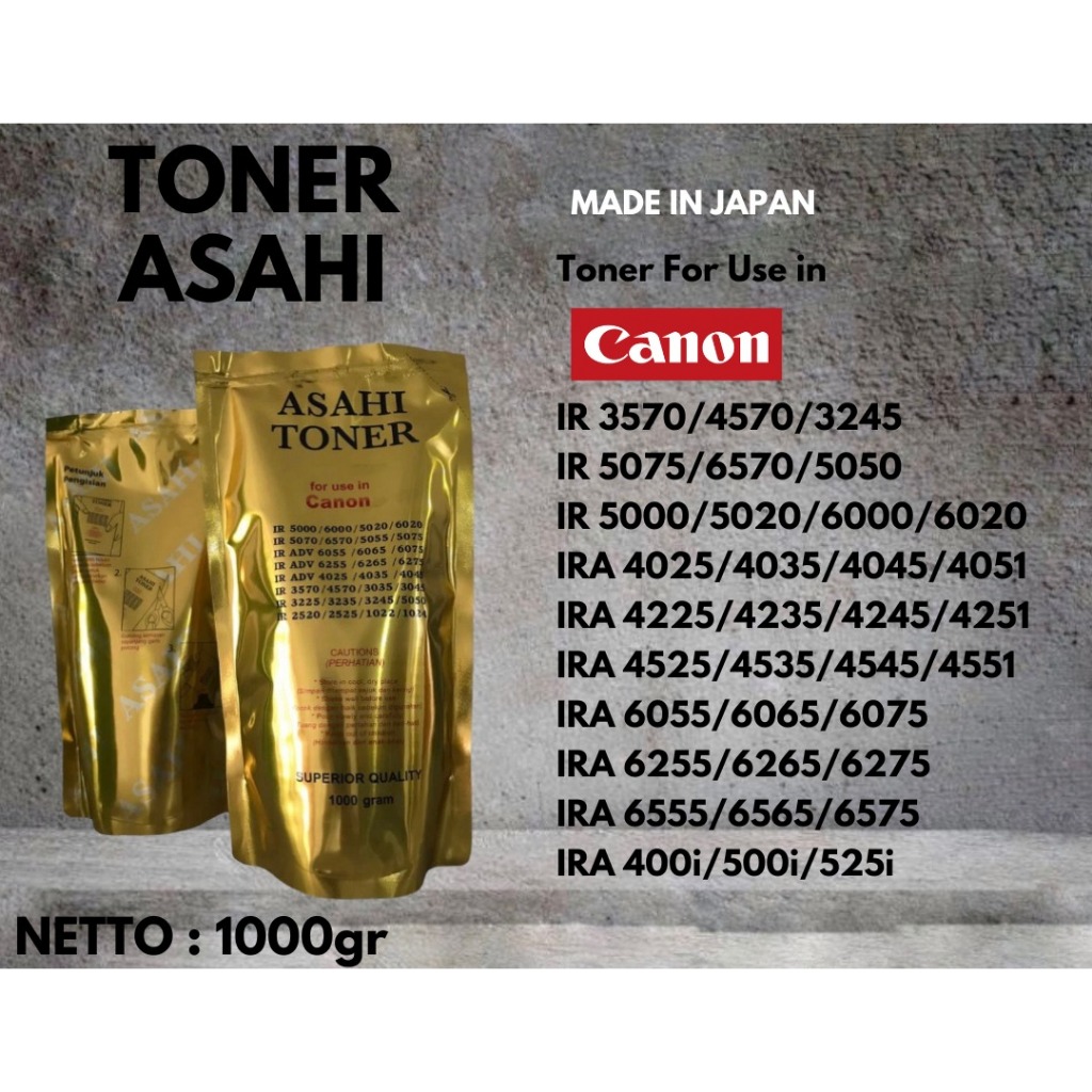 Jual TONER ASAHI - toner / tinta fotocopy canon | Shopee Indonesia