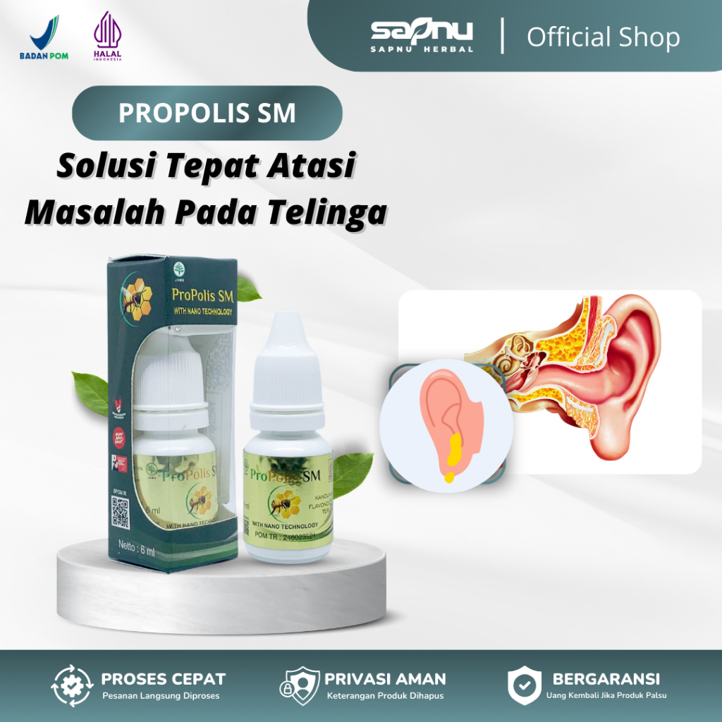 Jual Obat Tetes Telinga Berair Congek Bernanah Dan Bau Busuk Curek ...