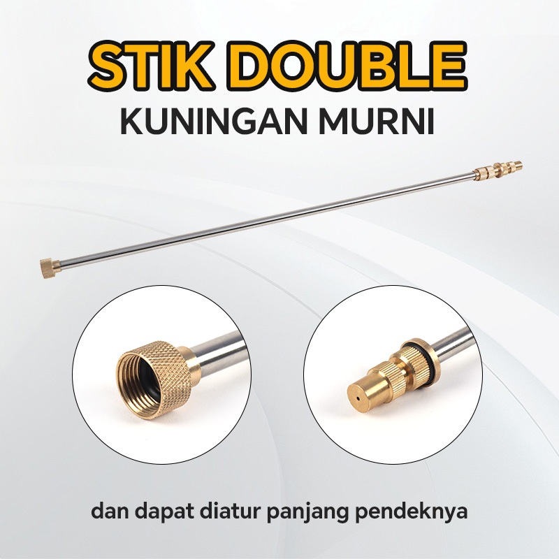 Jual STIK SS KUNINGAN LURUS / PIPA SPRAYER 838 | Shopee Indonesia