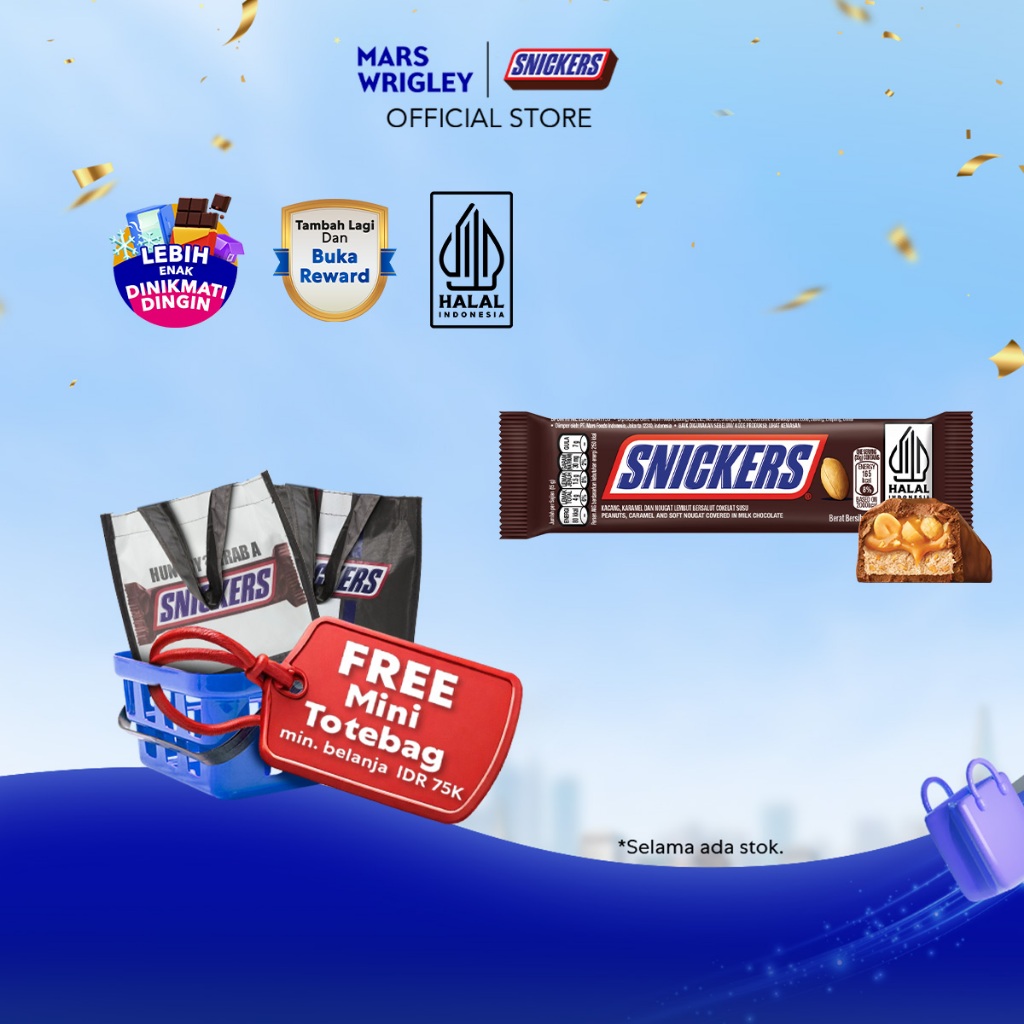 Jual SNICKERS Peanut Original 35g | Shopee Indonesia