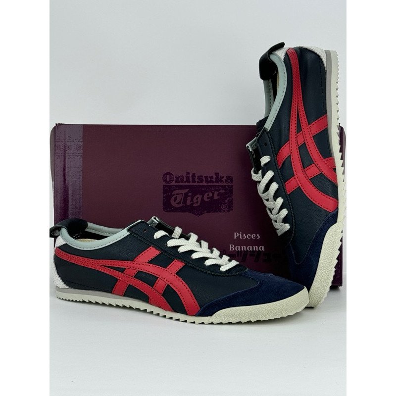 Jual Sepatu ONITSUKA Mexico 66 Japan Navy Red | Shopee Indonesia