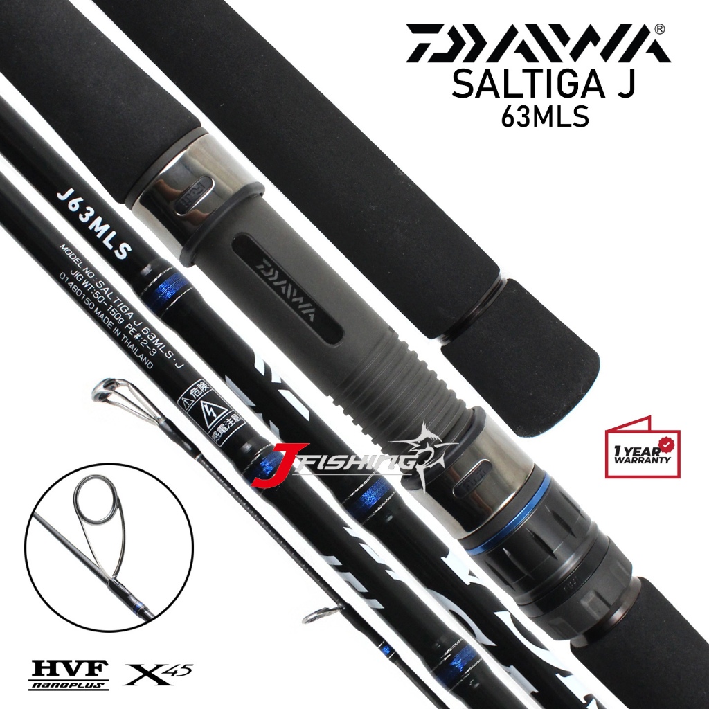 Jual Joran DAIWA Saltiga J | Spinning | OverHead | Jigging | Dasaran | Pilih Ukuran | Shopee ...