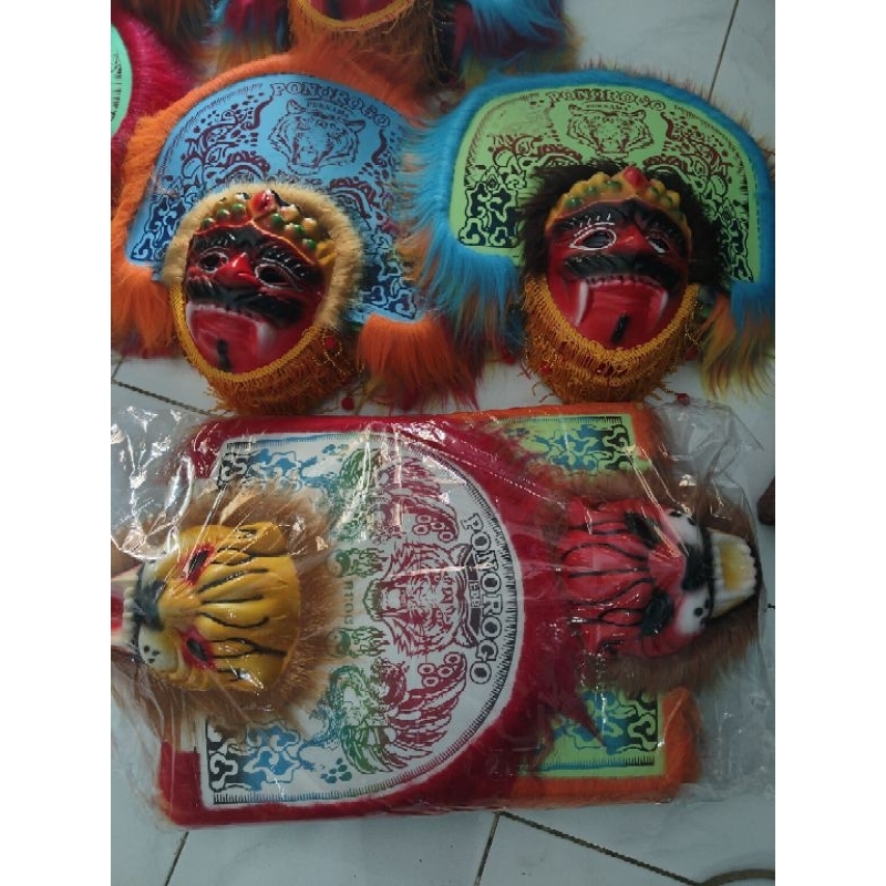 Jual Topeng reog Shimba dan Rahwana mix 2 carakter isi 20 pcs | Shopee ...