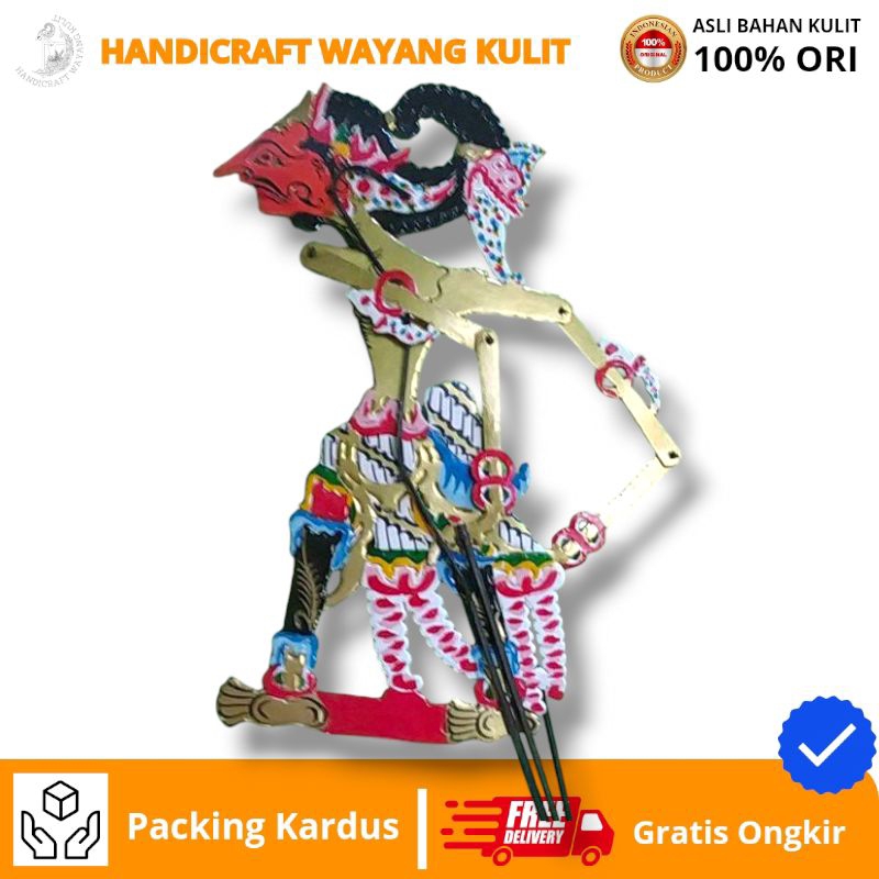 Jual wayang kulit sapi asli mainan Setyaki ukuran -+45cm standar pentas ...