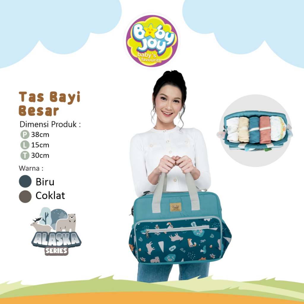 Jual BABY JOY Tas Bayi Besar Alaska Series | Shopee Indonesia
