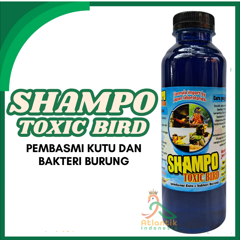 Jual [Terlaris] BMW Shampo Toxic Bird shampoo pembasmi kutu dan bakteri ...