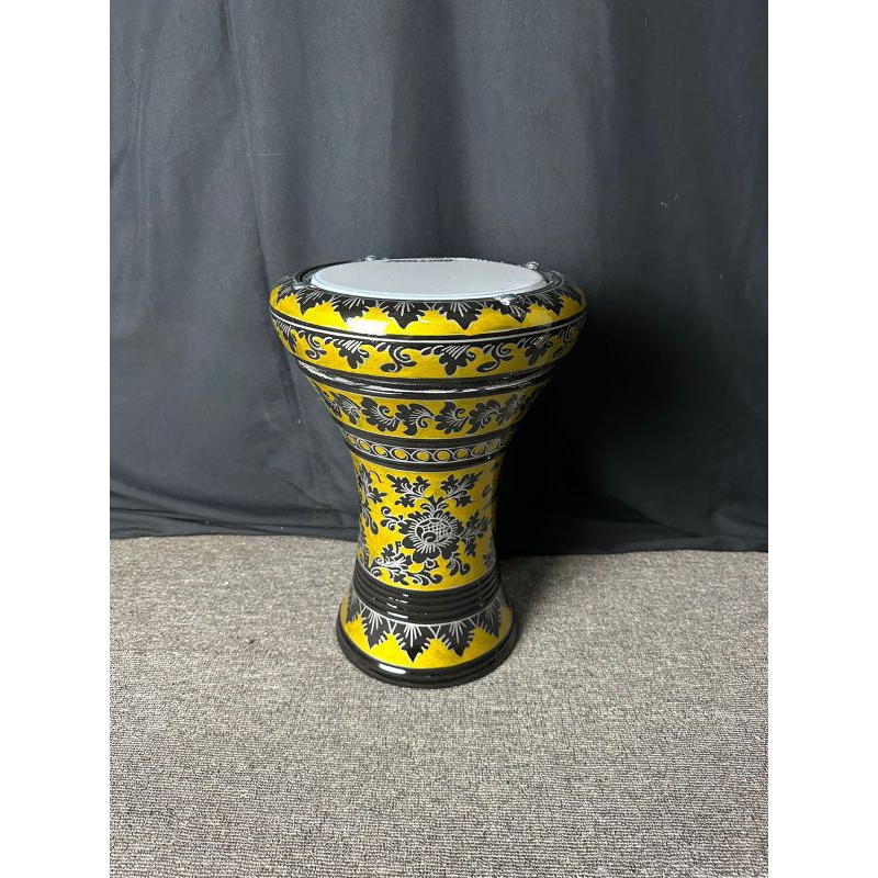 Jual Darbuka 8 inch Dumbuk Batu Rolling Htm Gold Silfr | Shopee Indonesia