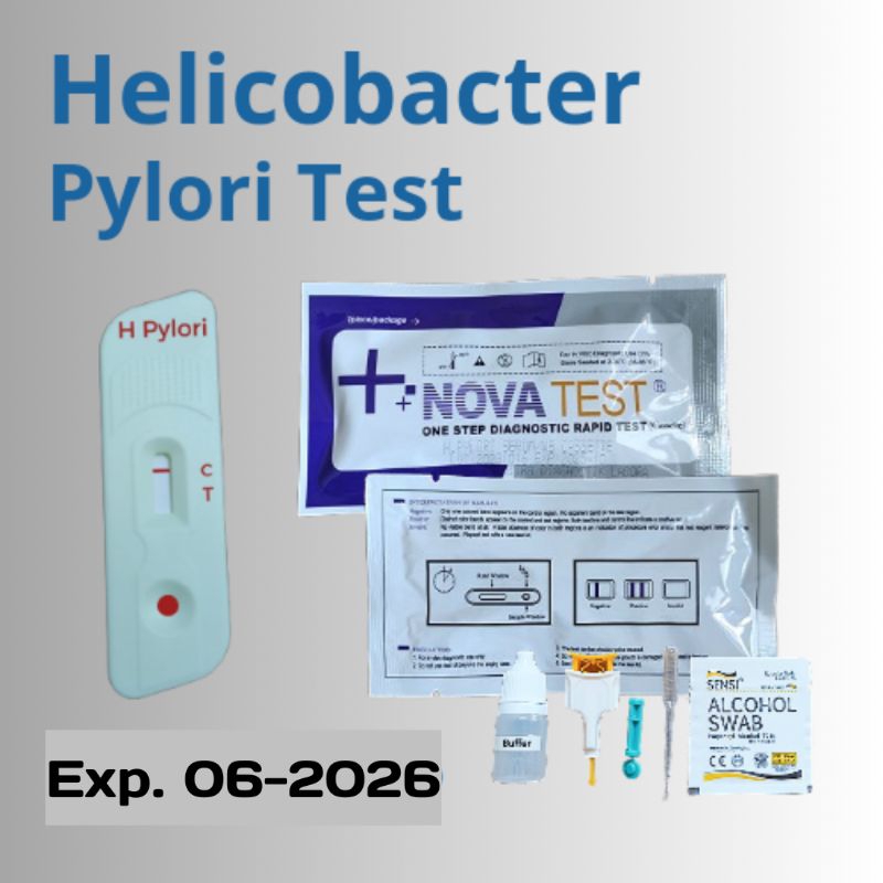 Jual H Pylori Test Cassette Akurat Mandiri satuan | helicobacter ...