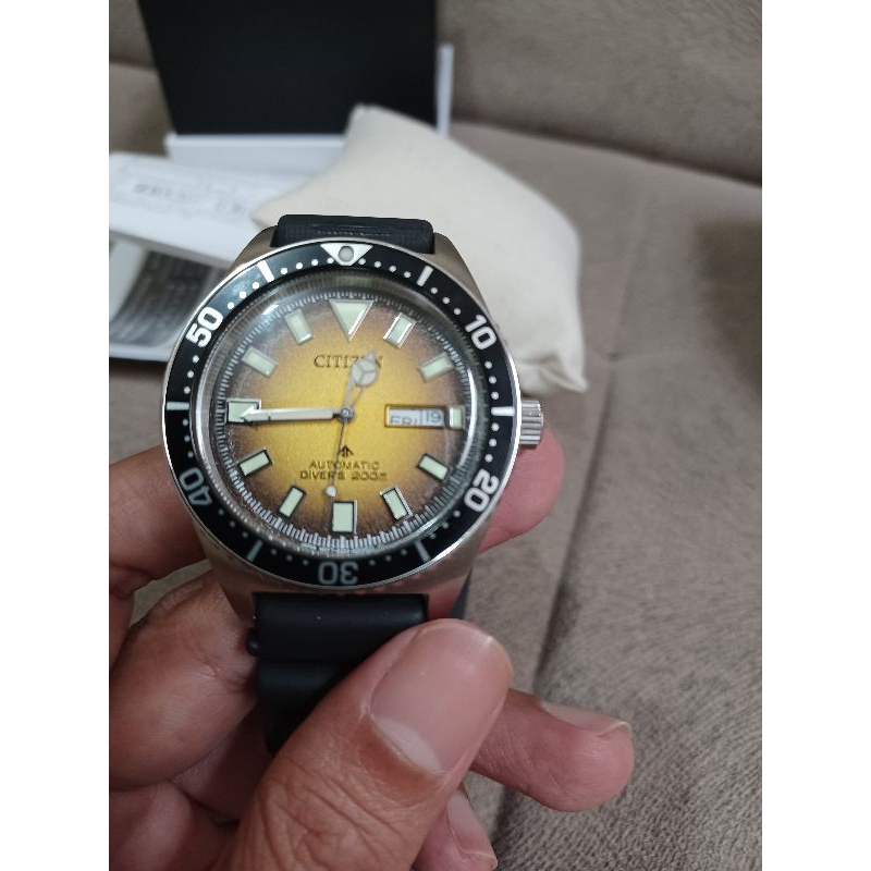 Jual Citizen Promaster Yellow Diver Automatic | Shopee Indonesia