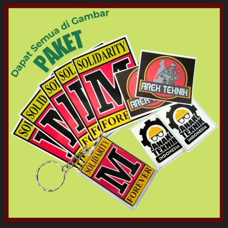 Jual stiker M Solver/STIKER M SOLVER 1 SET/1 set/pack/stiker STIKER ...