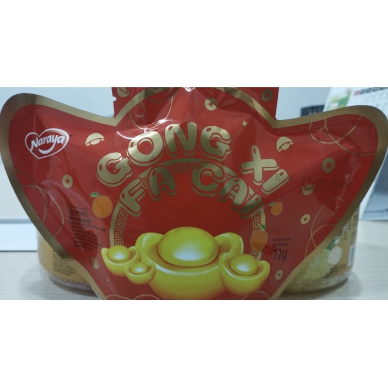 Jual HALAL NARAYA ORANGE CANDY YUAN BAO EDISI CHINESE NEW YEAR 72Gr ...