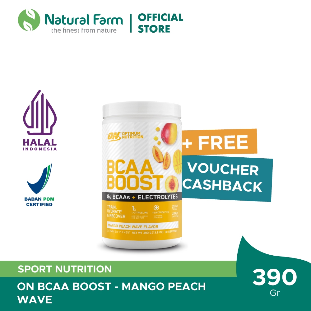 Jual Optimum Nutrition BCAA Boost - 390 Gr | Shopee Indonesia