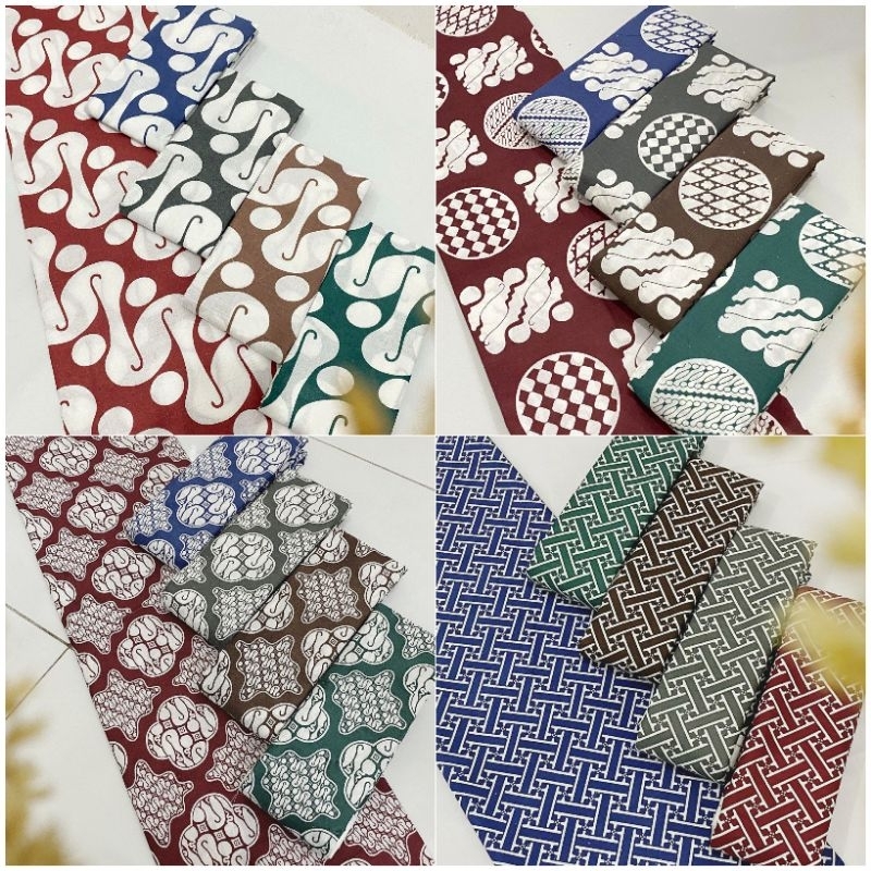 Jual Kain Batik Seno Truntum Kain Batik Bata Gribik | Shopee Indonesia