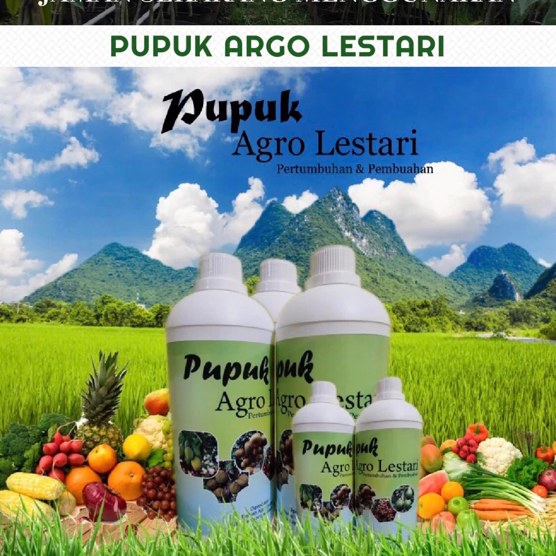 Jual Pupuk Penyubur Perangsang dan Pelebat Buah - Pupuk Agro Lestari Kemasan 1 Liter | Shopee ...