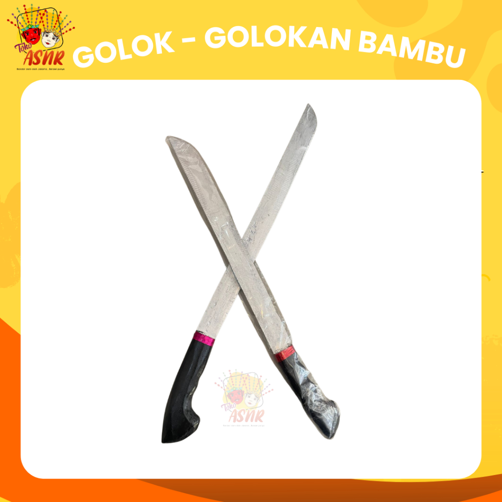 Jual mainan golok - golokan | IPSI (bahan kayu silat betawi palang pintu) | Shopee Indonesia