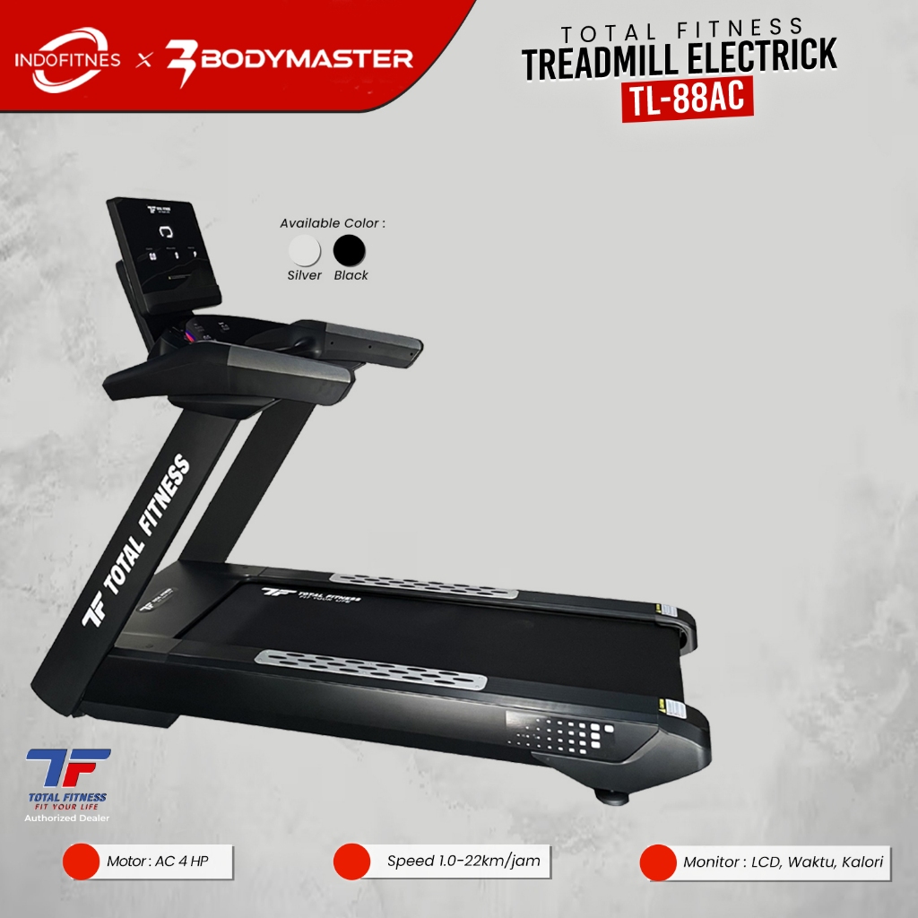 Jual Treadmill Elektrik TL 88AC Alat fitness Kommersial gym Original ...