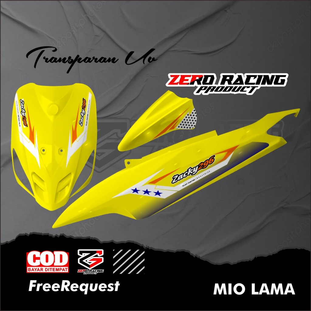 Jual Stiker Striping Mio Sporty / Mio Smile - Sticker Motor Yamaha Mio ...