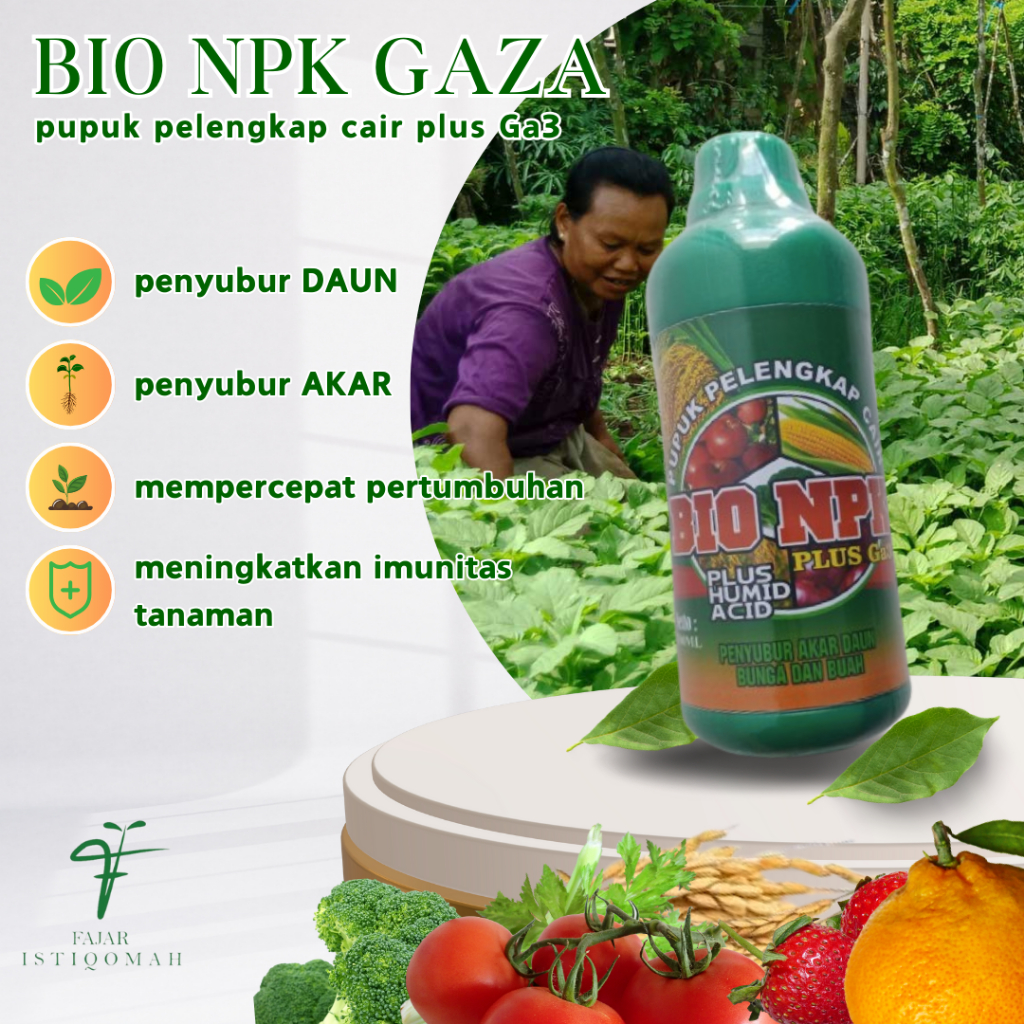 Jual BIO NPK GAZA PUPUK PELEBAT bayam JADI TOP isi 500ml, pupuk penyubur tanaman bayam, Pupuk ...