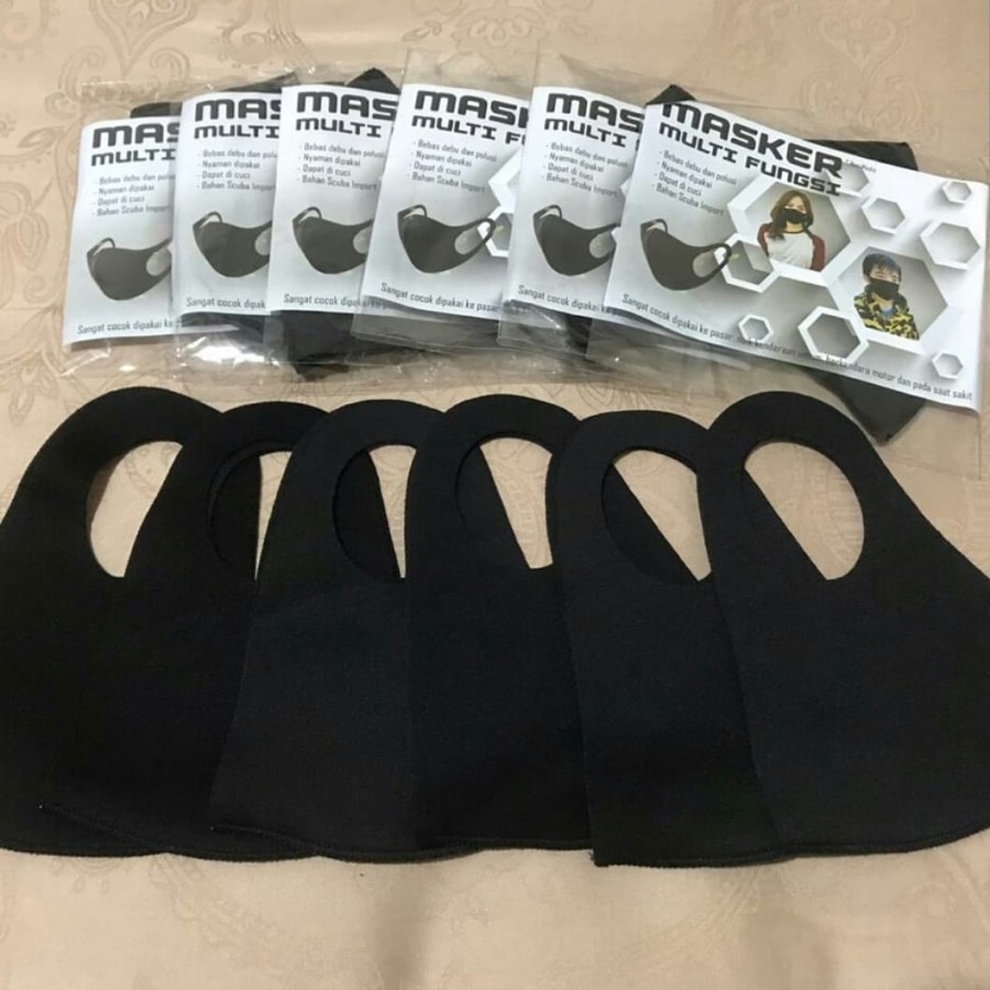 Jual Masker scuba 1 pcs premium bahan tebal dan extra lembut anti virus ...